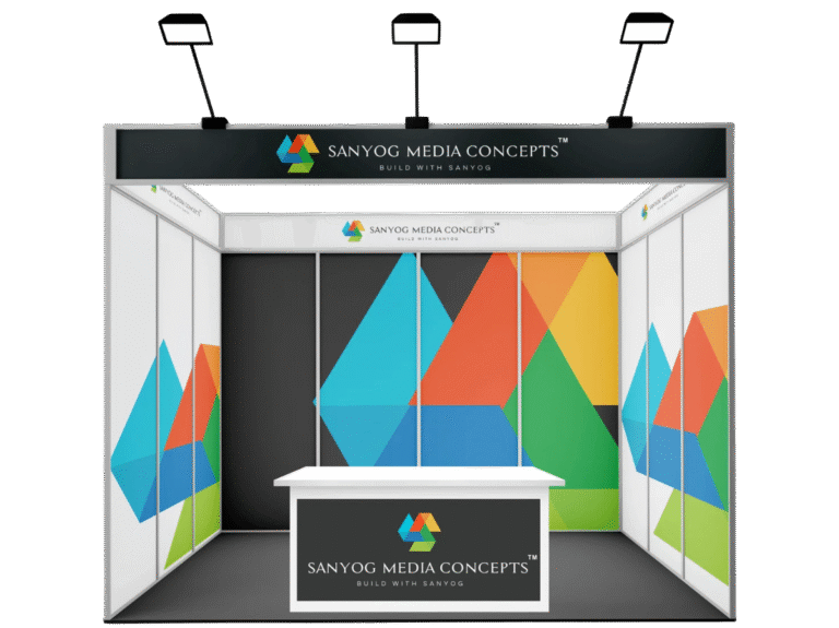 Shell Scheme Stall Design & Fabrication Services for Exhibitions